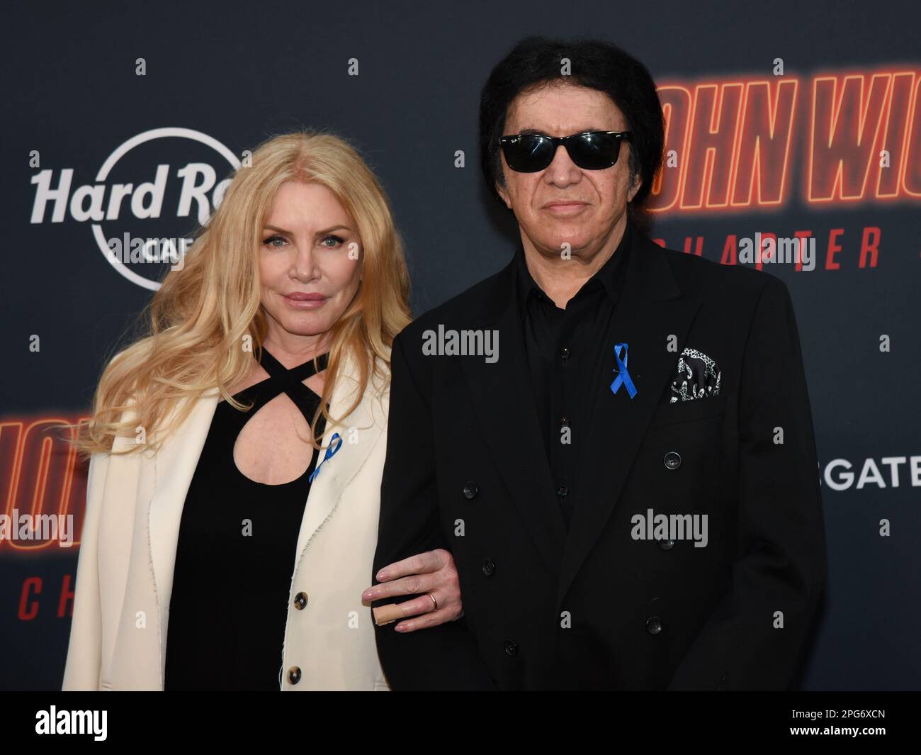 Hollywood, California, USA. 20th Mar, 2023. Shannon Tweed and Gene ...