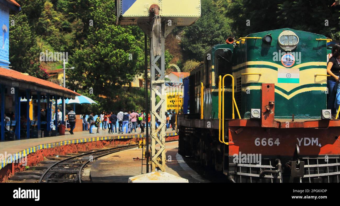 unesco world heritage nilgiri mountain railway, coonoor railway station ...