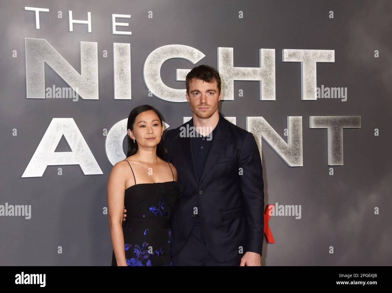 Los Angeles, CA on March 20, 2023. Hong Chau and Gabriel Basso arriving ...