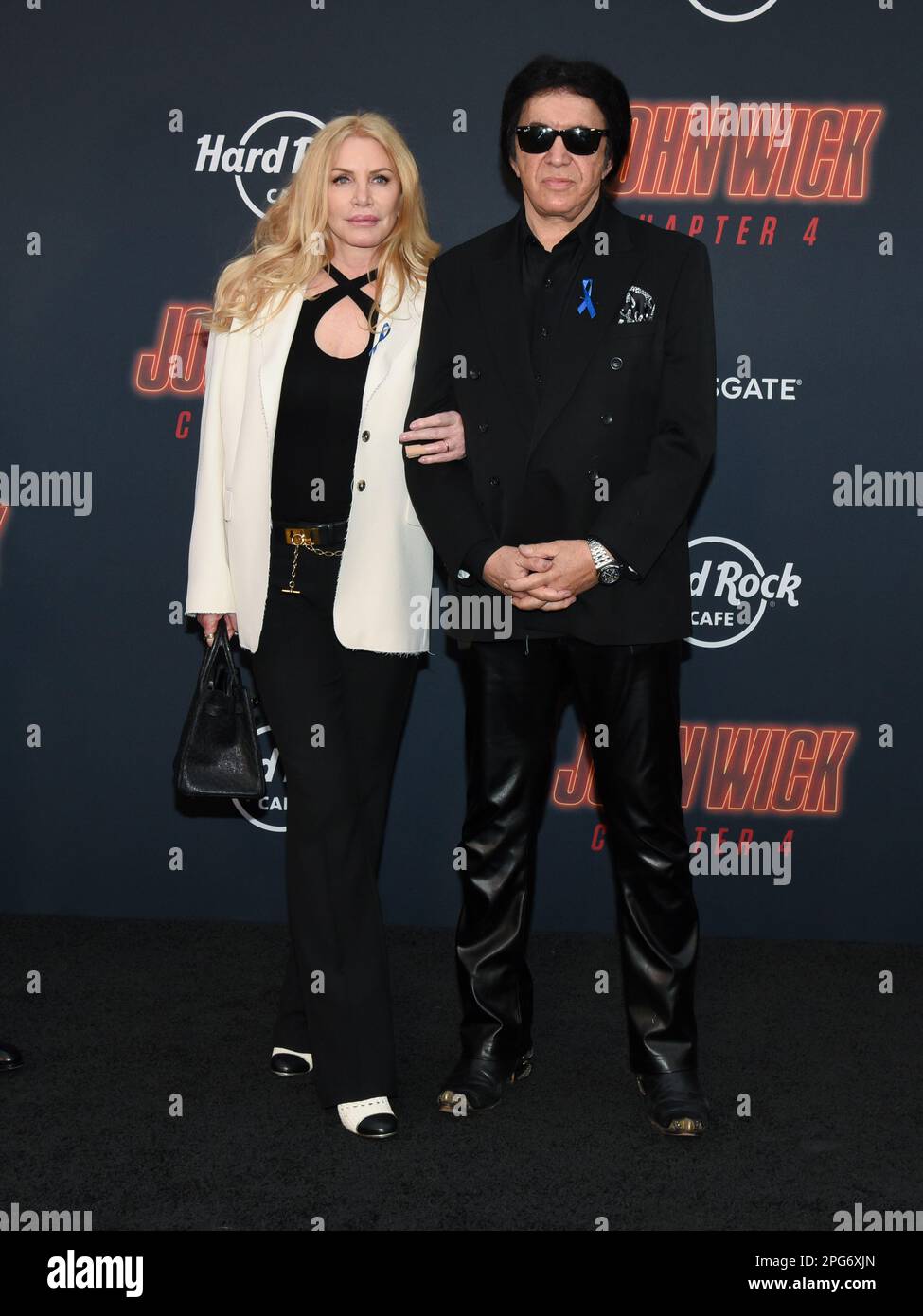 Hollywood, California, USA. 20th Mar, 2023. Shannon Tweed and Gene ...