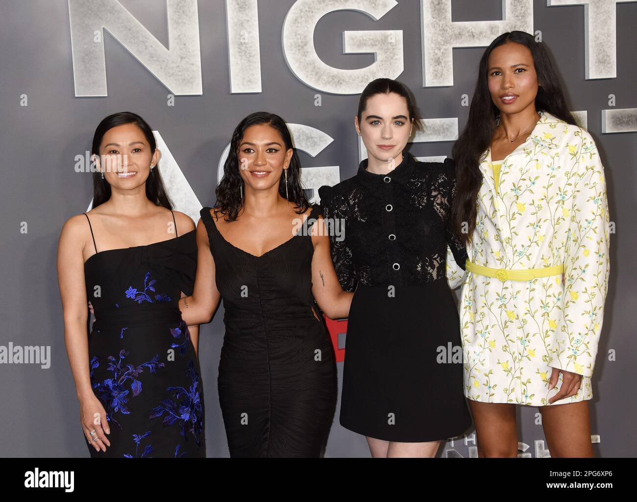 Los Angeles, CA on March 20, 2023. Hong Chau, Luciane Buchanan, Sarah ...