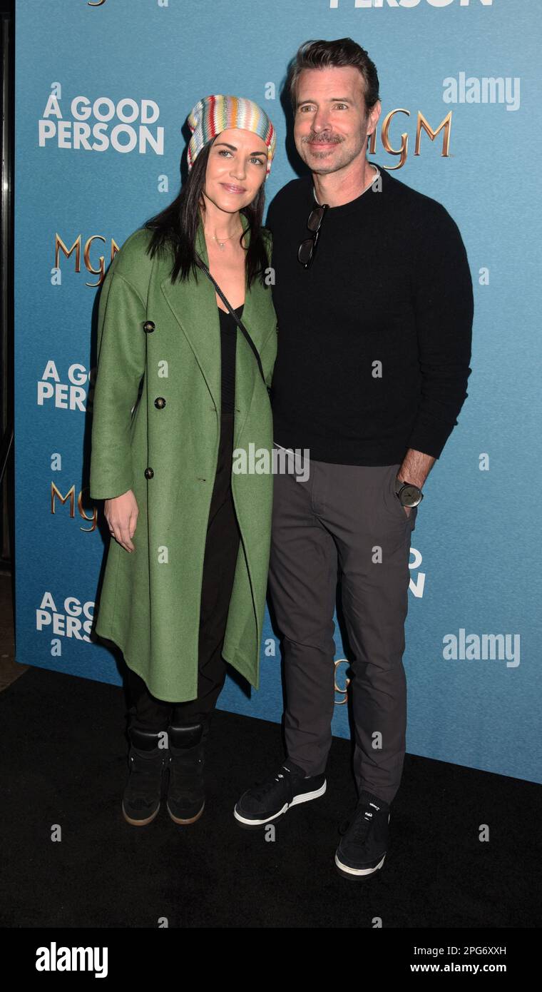 New York City, United States. 20th Mar, 2023. Marika Domincyk and Scott ...