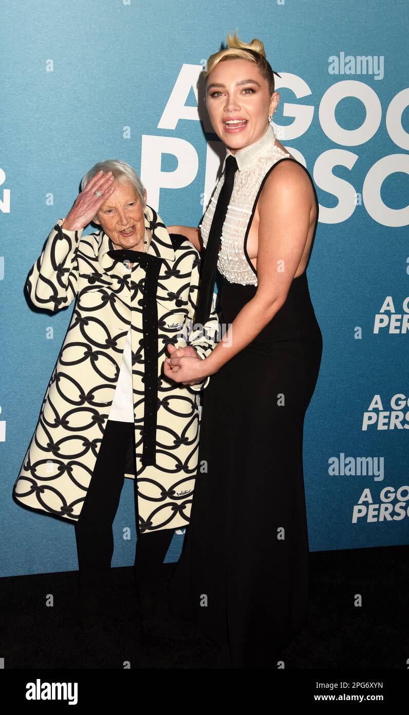 New York City, United States. 20th Mar, 2023. Florence Pugh and her ...