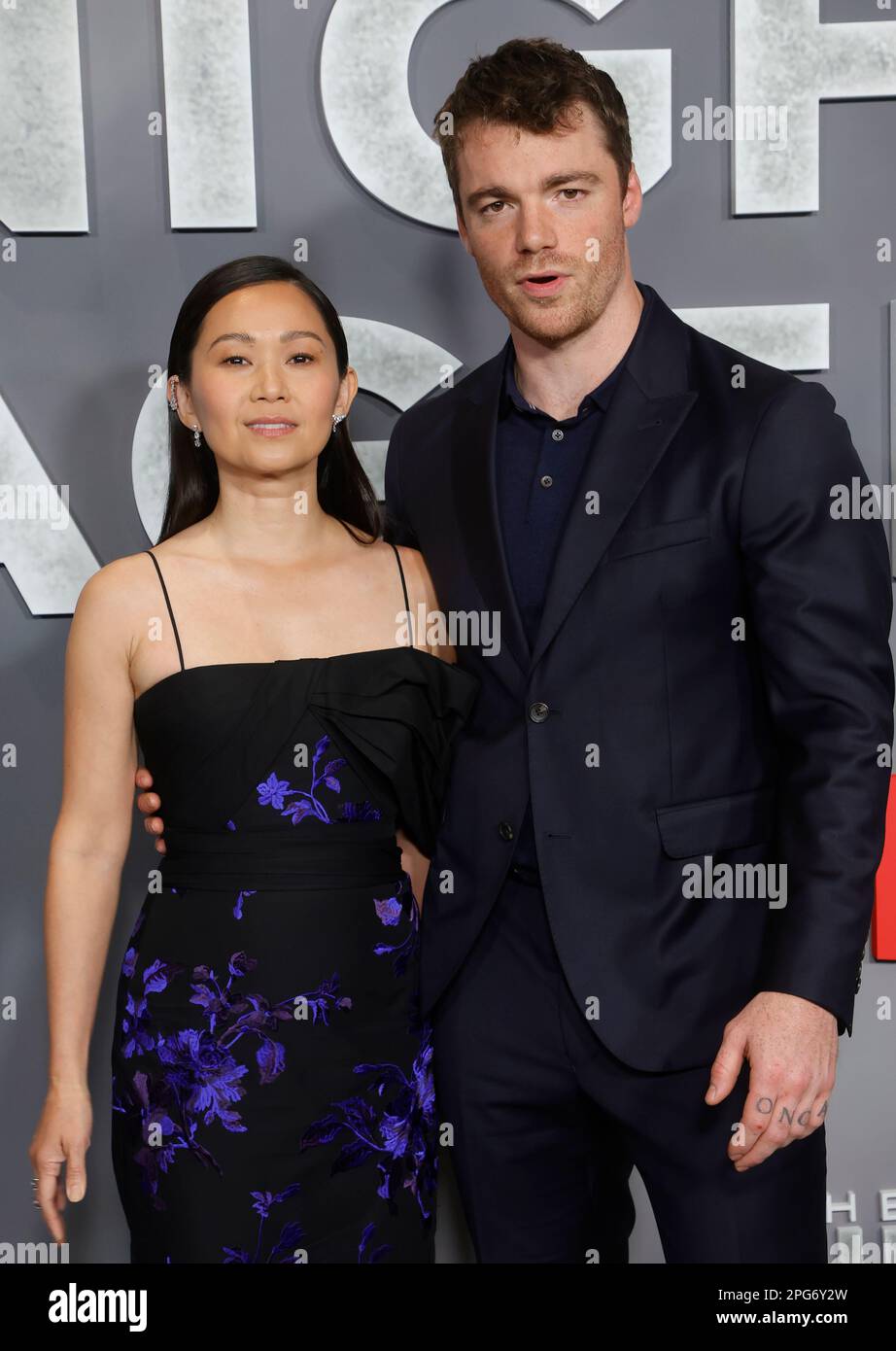 Los Angeles, California, USA. 20th Mar, 2023. Hong Chau, Gabriel Basso ...