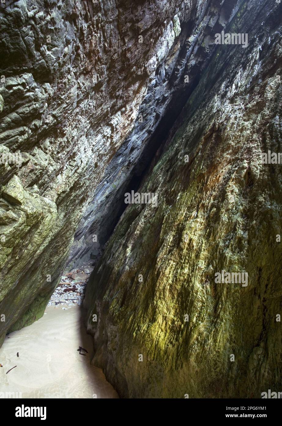 The second gully on the eastern end of the Nature's Valley bridge ...