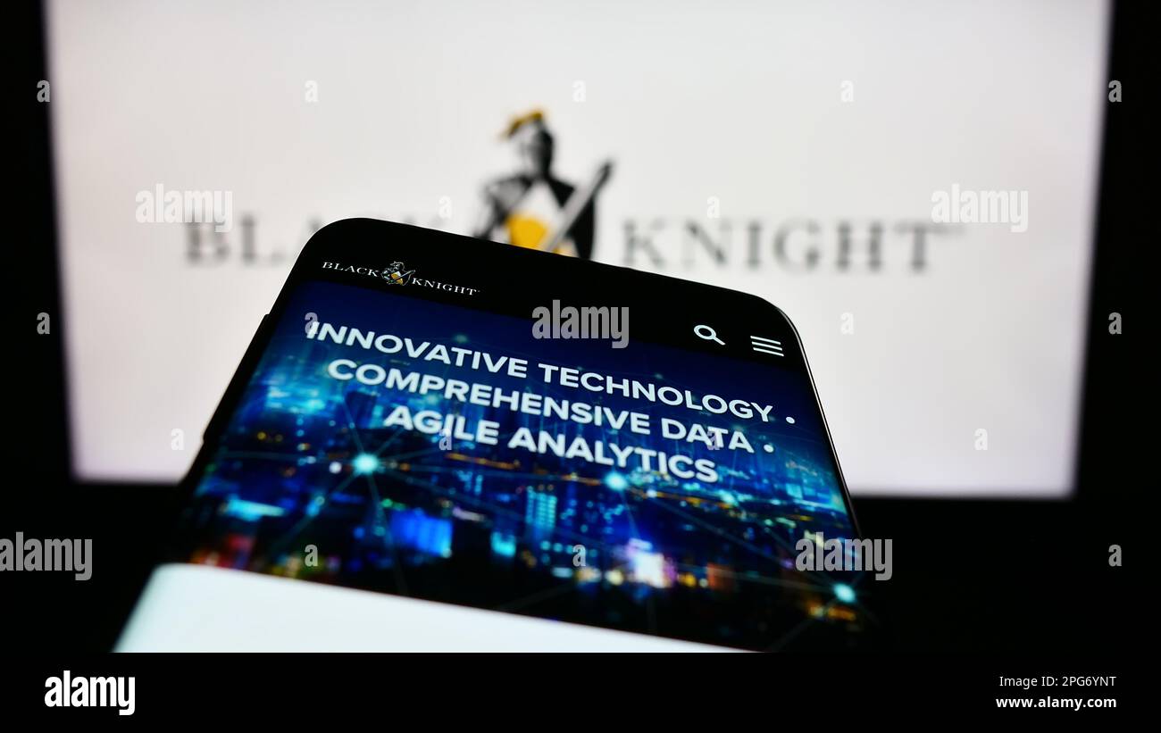 Black knight logo hi-res stock photography and images - Alamy