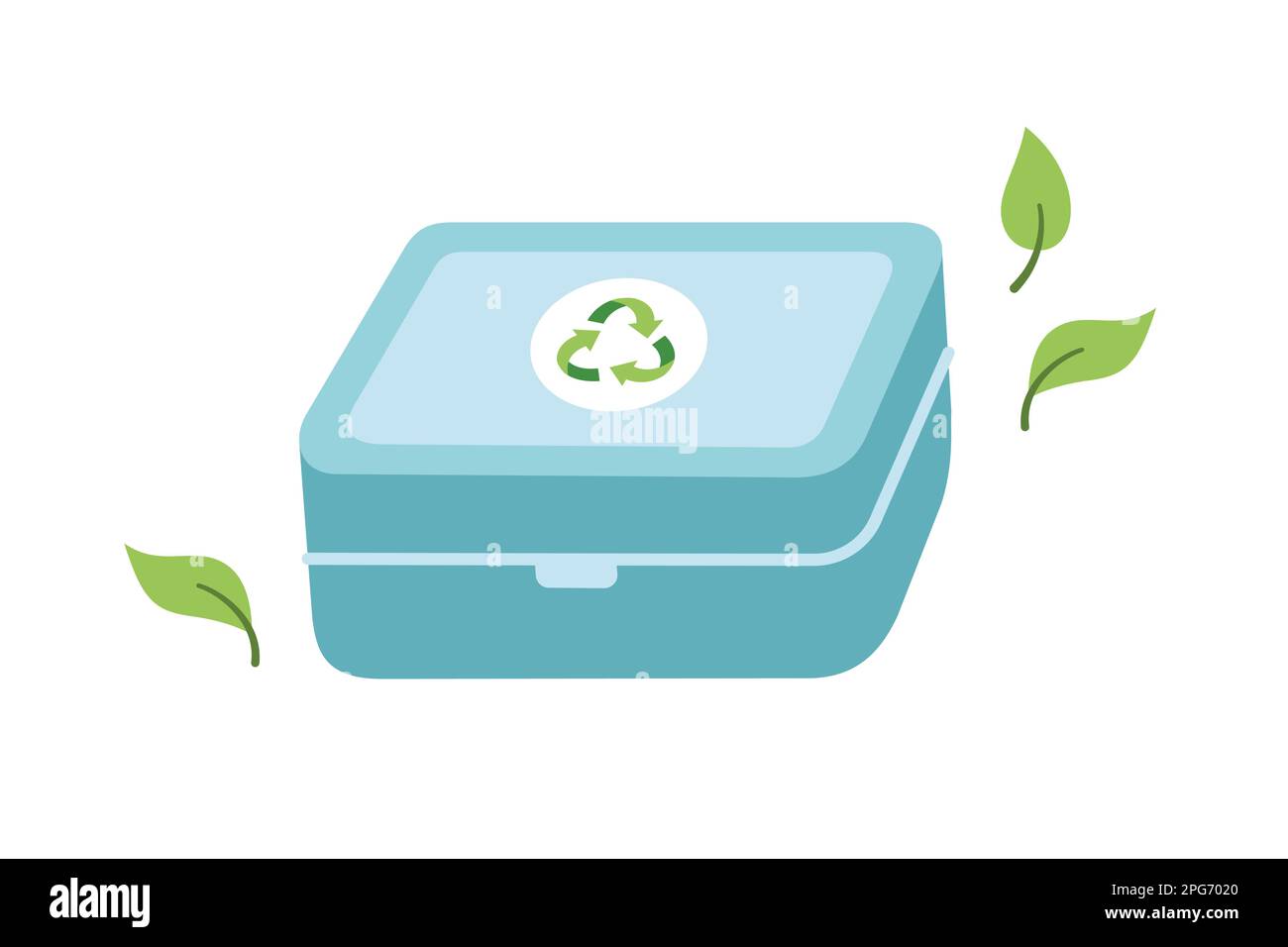 Reusable lunch Box. Sustainable lifestyle, zero waste, ecological ...