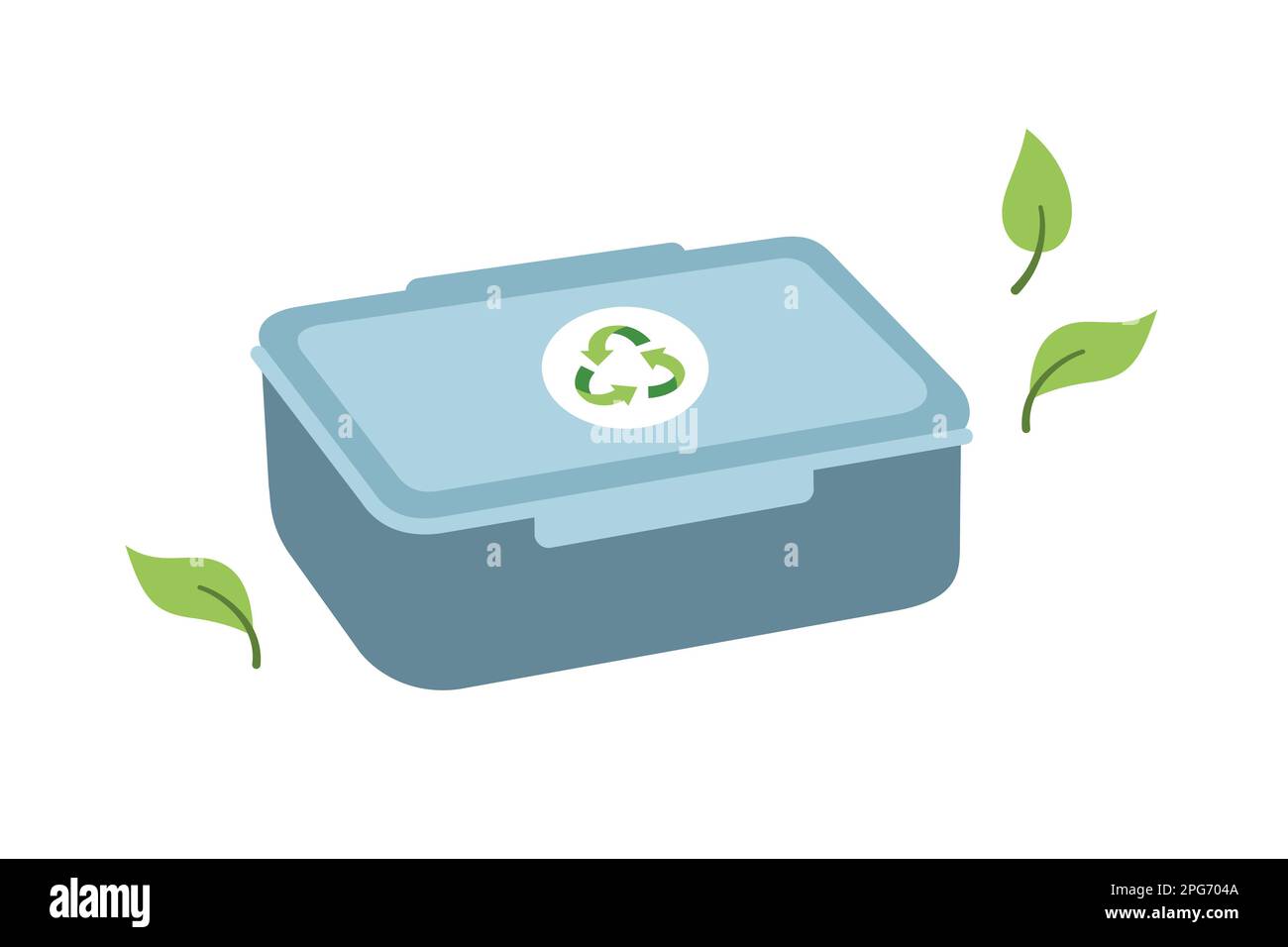 Reusable lunch Box. Sustainable lifestyle, zero waste, ecological ...