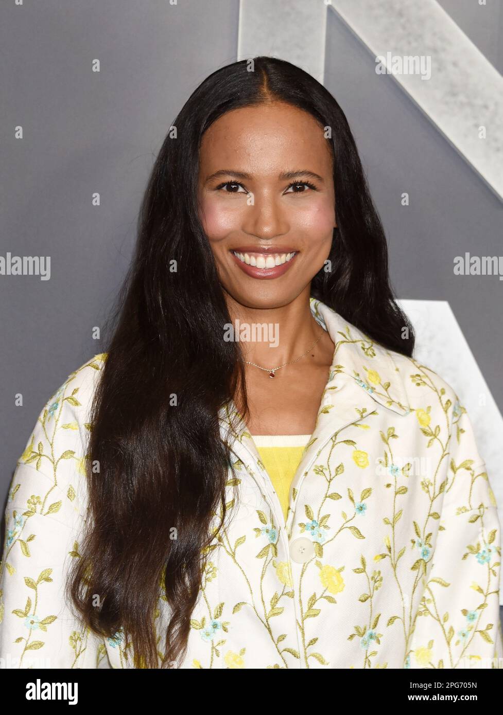 Los Angeles, CA on March 20, 2023. Fola Evans-Akingbola arriving to ...