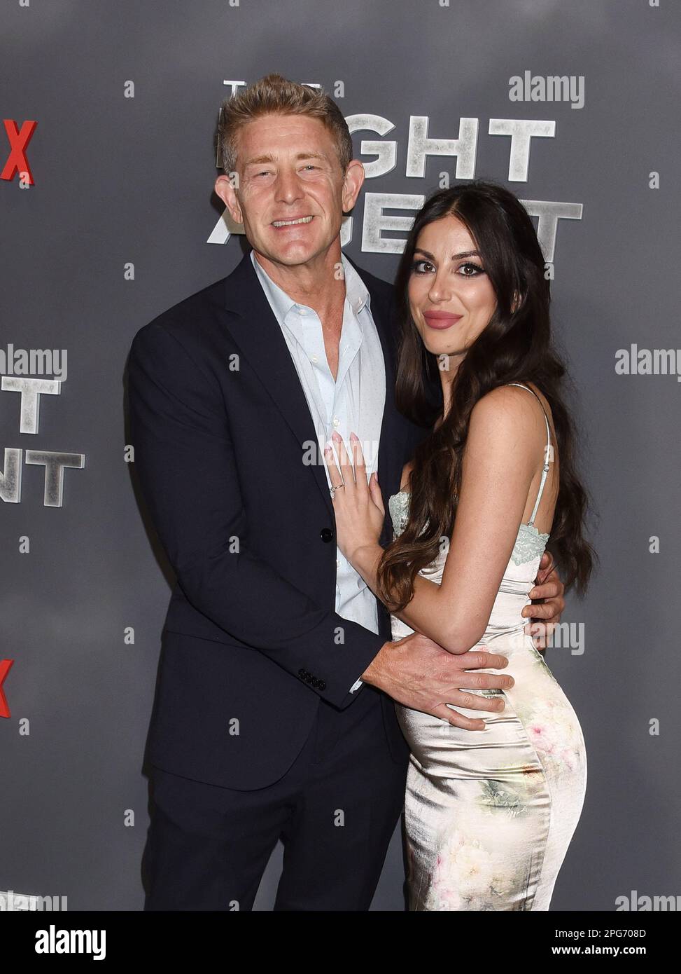 Los Angeles, CA on March 20, 2023. Jason Nash and Nivine Jay arriving ...