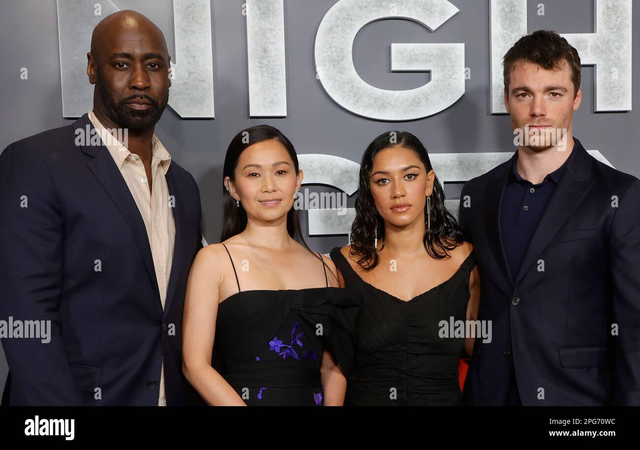 Los Angeles, California, USA. 20th Mar, 2023. D.B. Woodside, Hong Chau ...