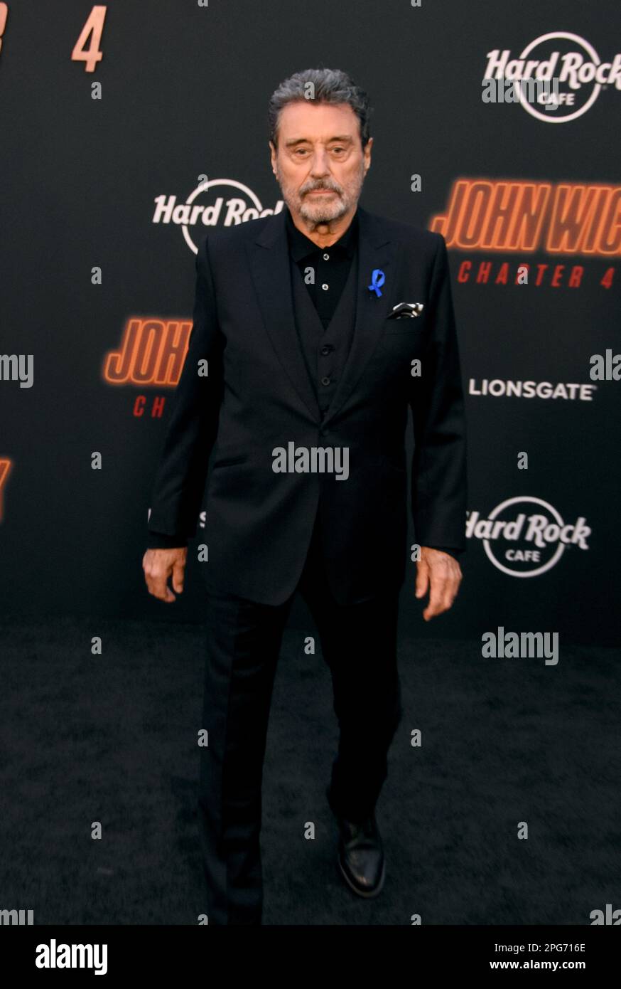 Hollywood, California, USA 20th March 2023 Actor Ian McShane attends ...