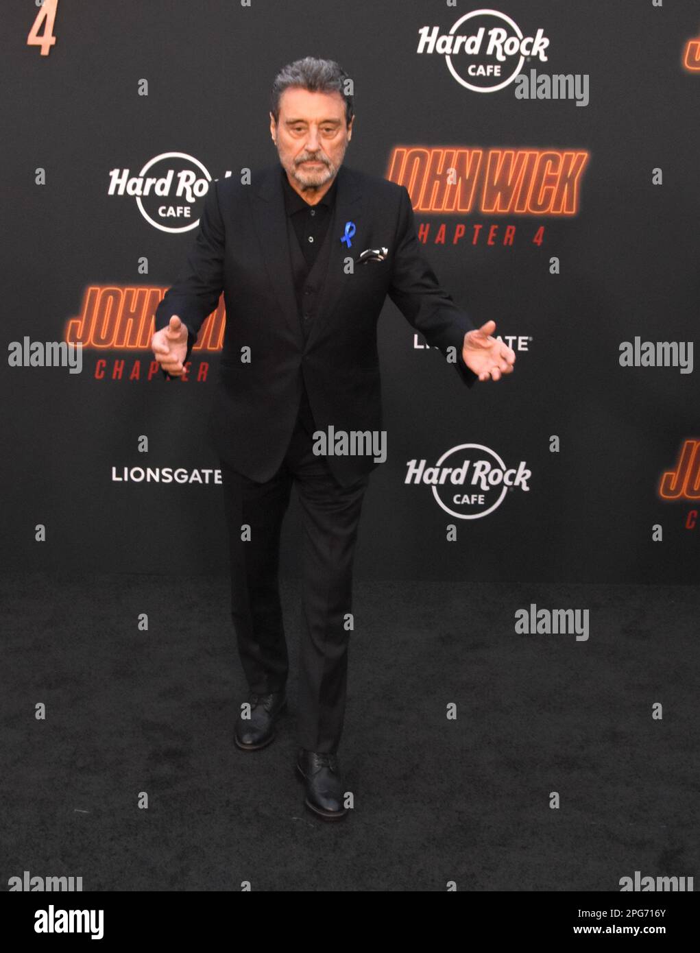 Hollywood, California, USA 20th March 2023 Actor Ian McShane attends ...