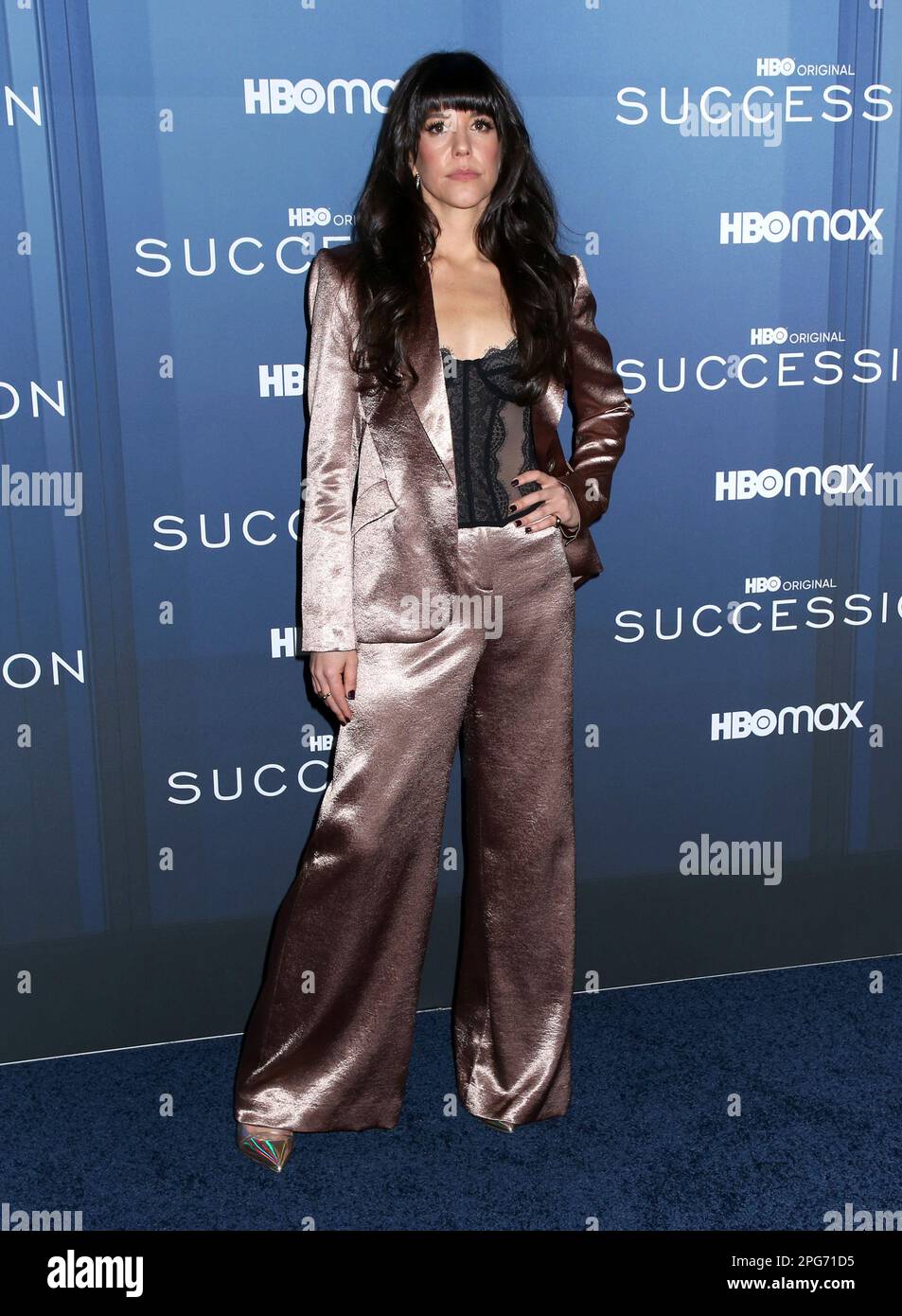 New York City, NY, 20/03/2023, Zoe Winters attending the 'Succession ...