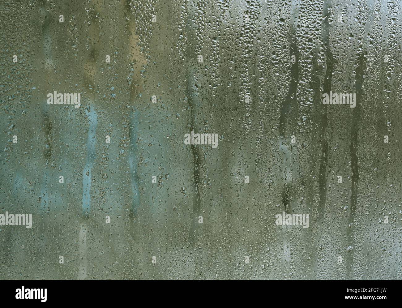 Wet glass background. Condensation on the window glass Stock Photo - Alamy