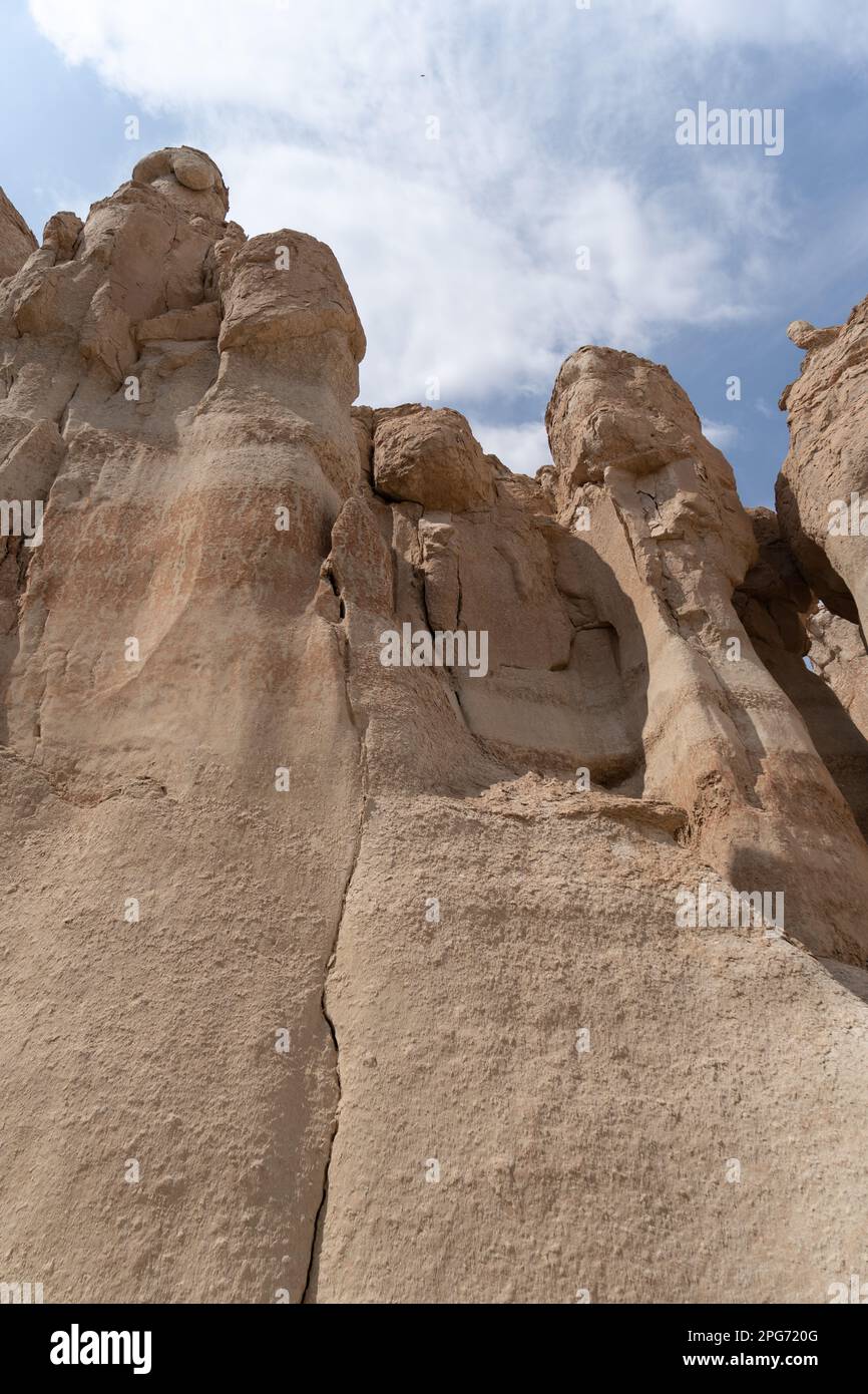 Al-Qarah Mountain or Jabal Al-Qarah, Al Hofuf Saudi Arabia Stock Photo ...