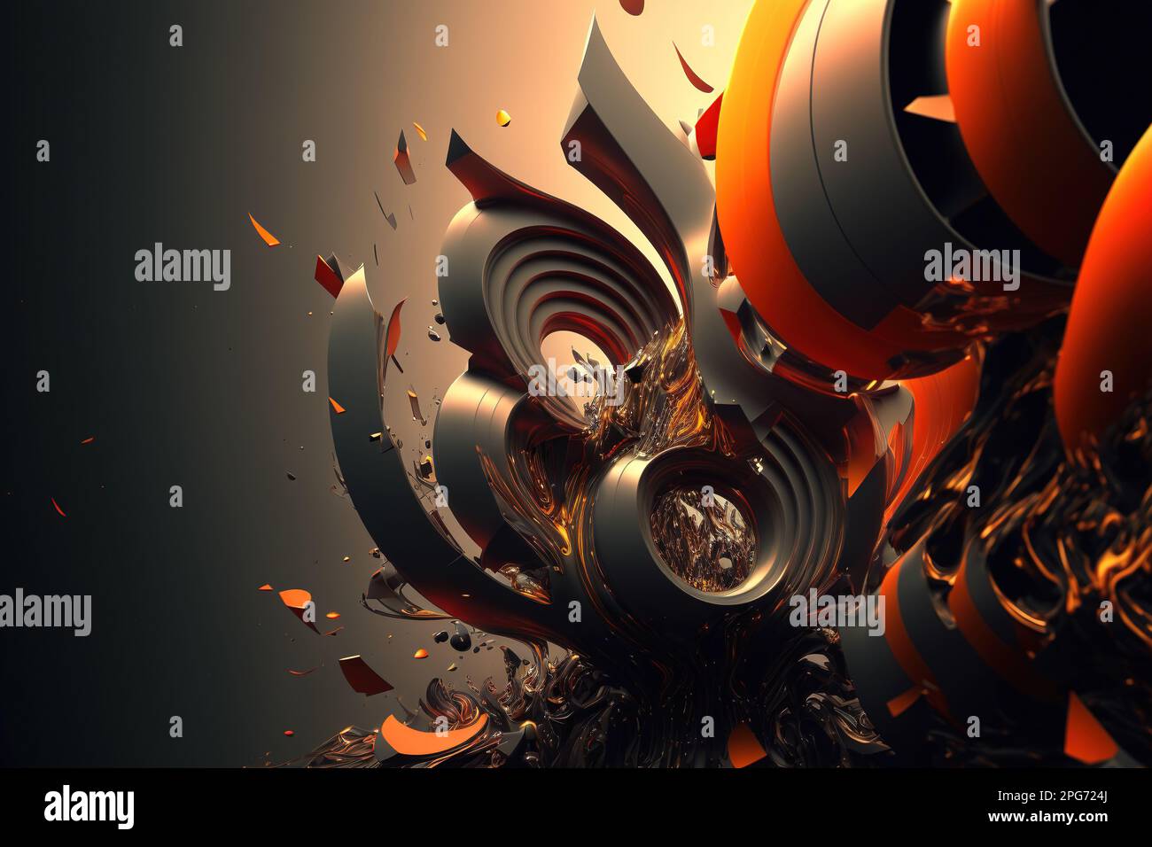 Abstract futuristic wallpaper or wallpaper Stock Photo - Alamy