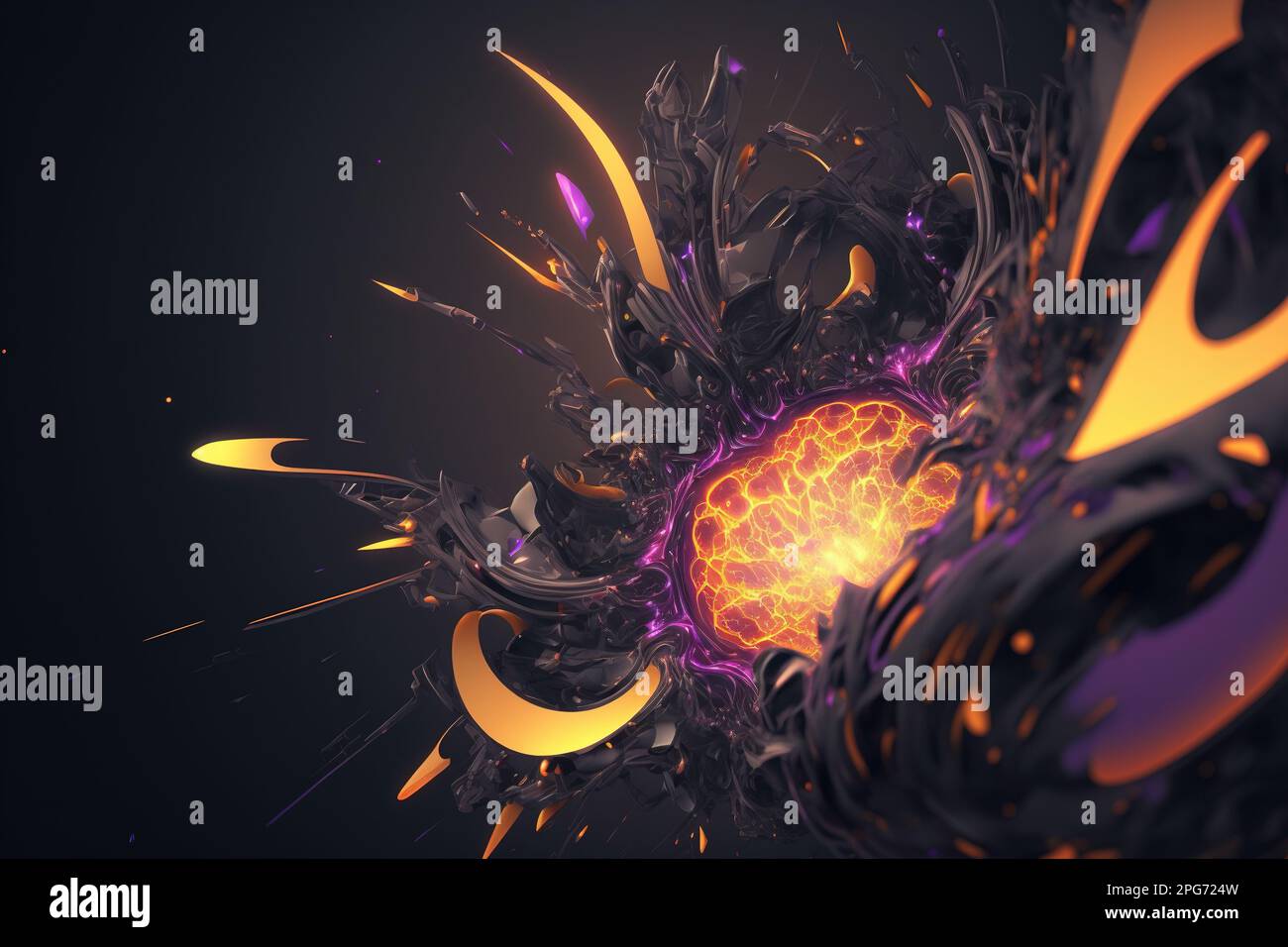 Abstract futuristic wallpaper or wallpaper Stock Photo - Alamy