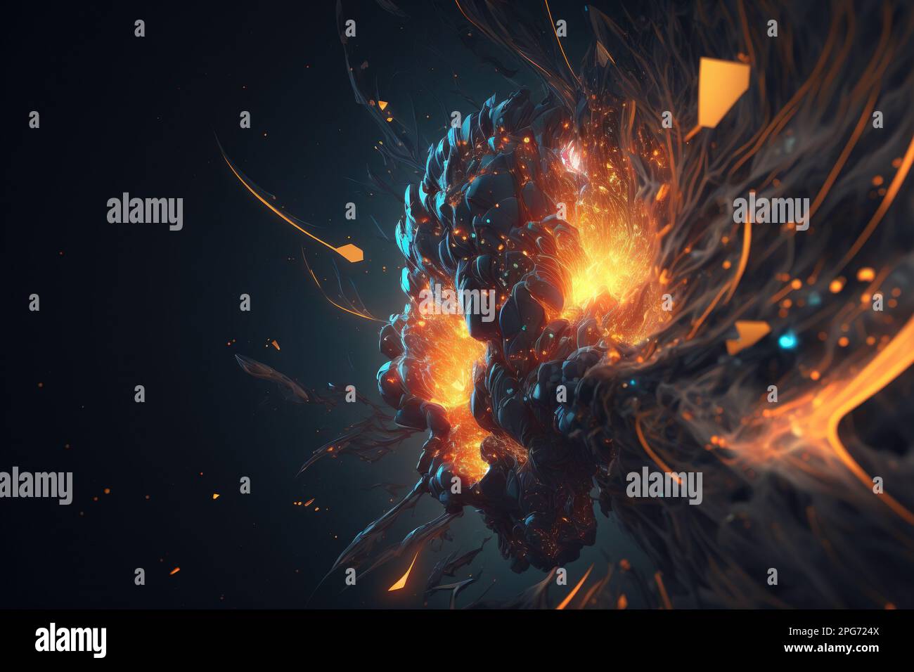 Abstract futuristic wallpaper or wallpaper Stock Photo - Alamy