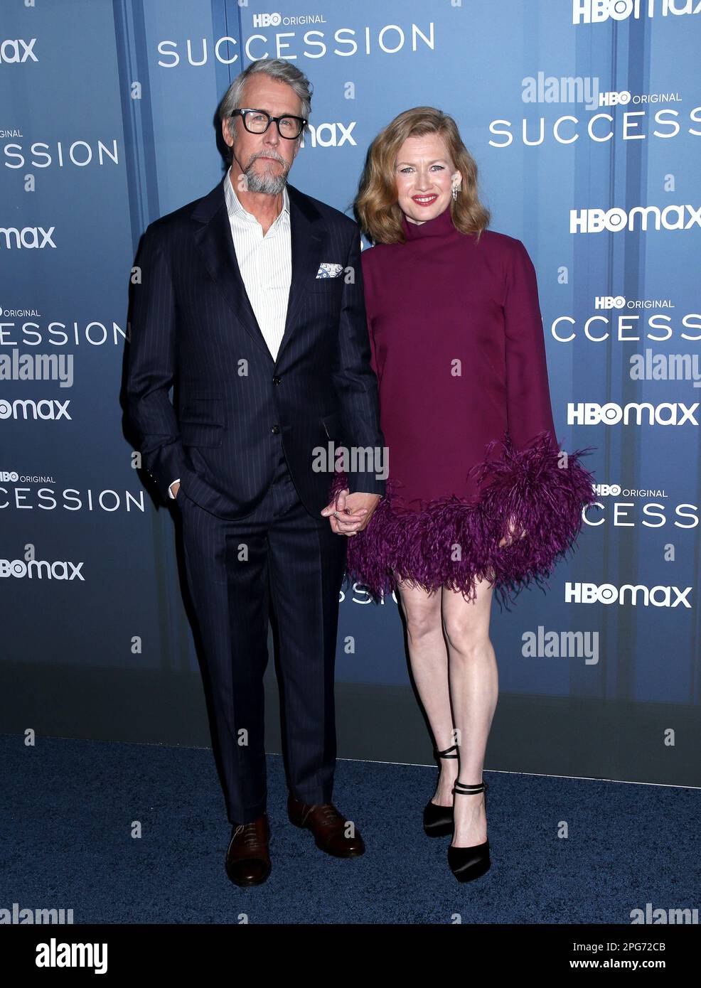 New York City, NY, 20/03/2023, Alan Ruck and Mireille Enos attending ...