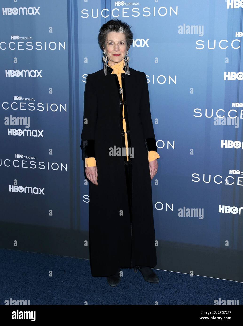 New York City, NY, 20/03/2023, Harriet Walter attending the 'Succession ...