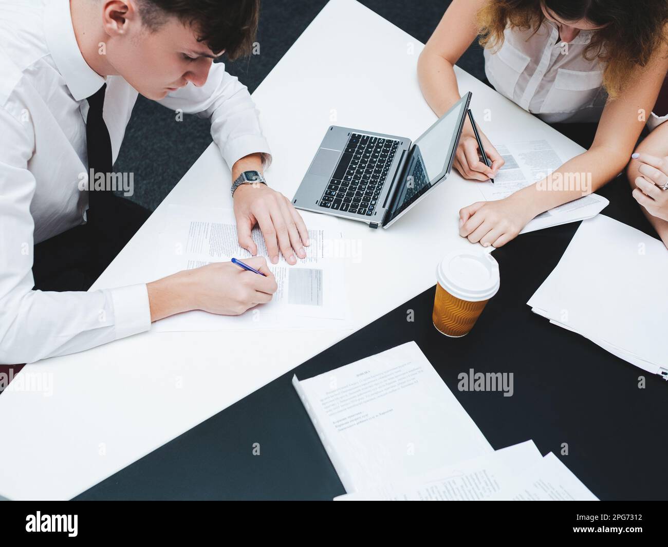 group development office project teamwork Stock Photo - Alamy