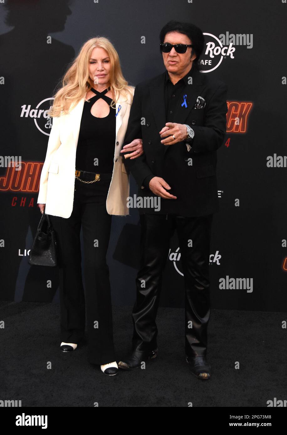 Hollywood, California, USA 20th March 2023 Shannon Tweed and Musician ...