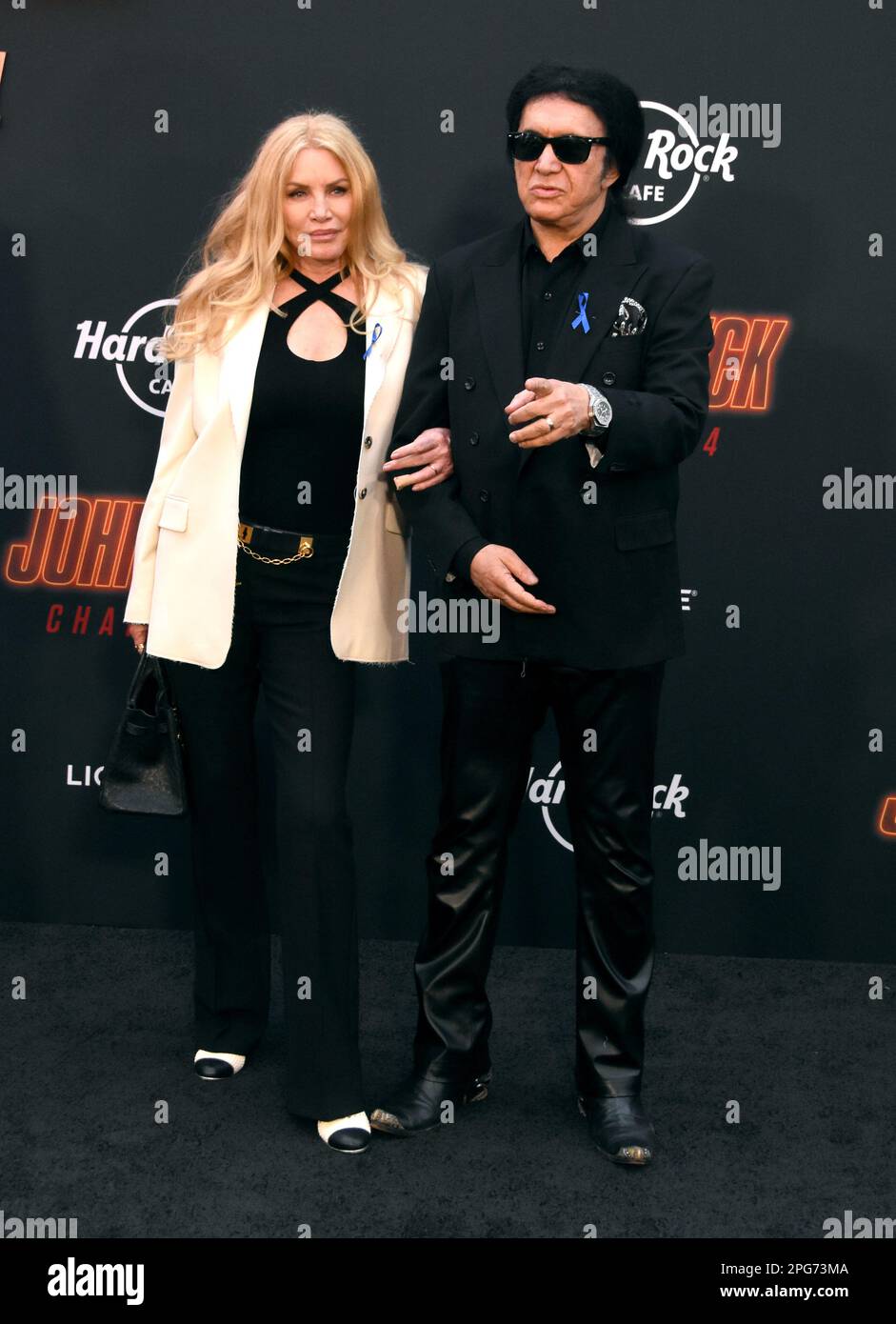 Hollywood, California, USA 20th March 2023 Shannon Tweed and Musician ...