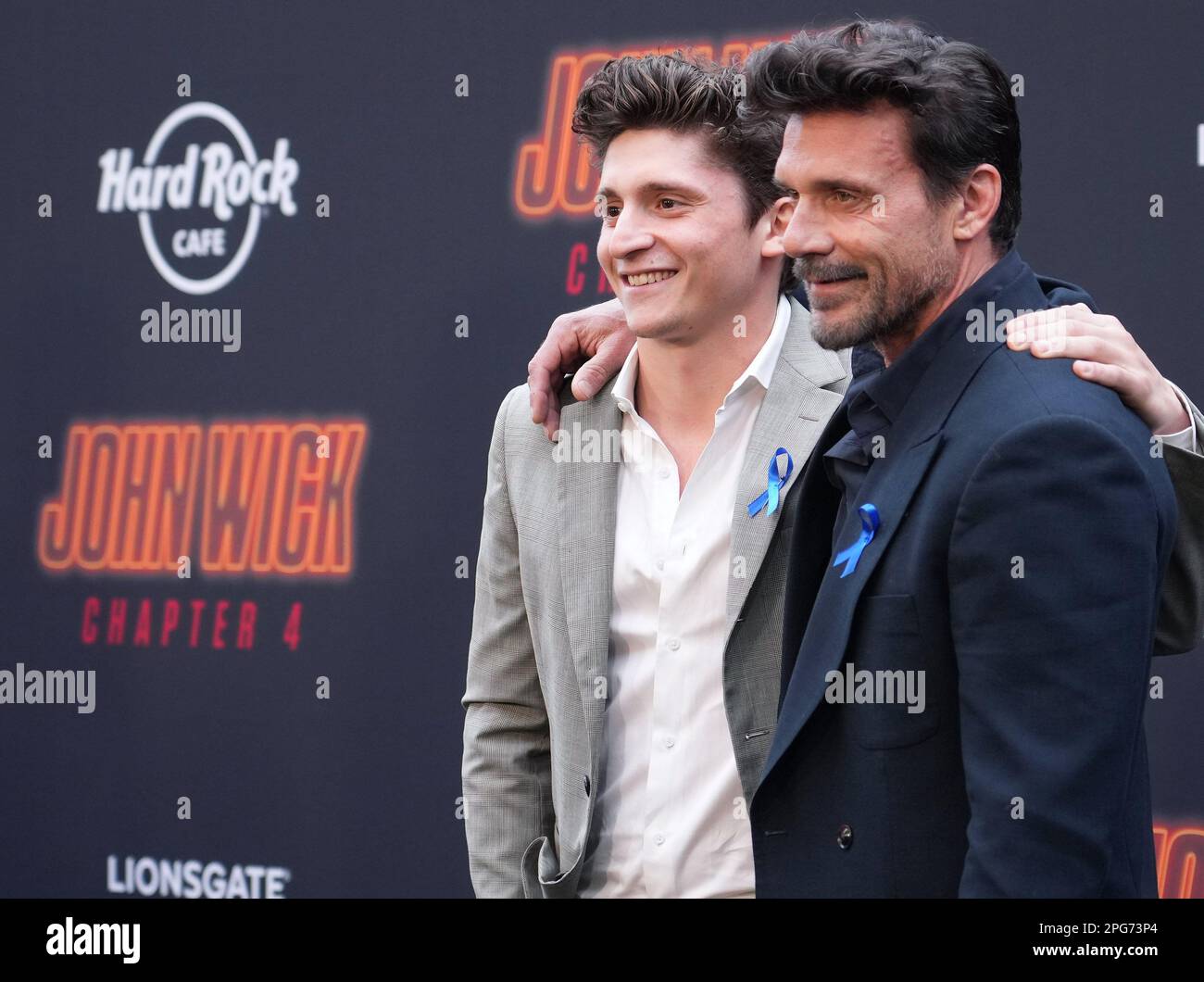 Los Angeles, USA. 20th Mar, 2023. (L-R) Remy Grillo and Frank Grillo at ...