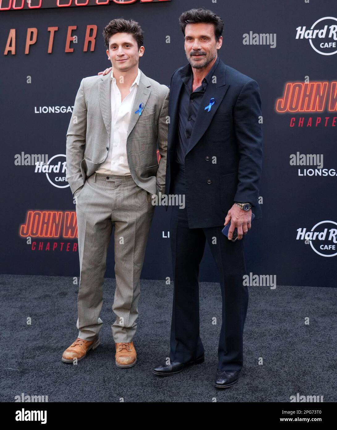 Los Angeles, USA. 20th Mar, 2023. (L-R) Remy Grillo and Frank Grillo at ...