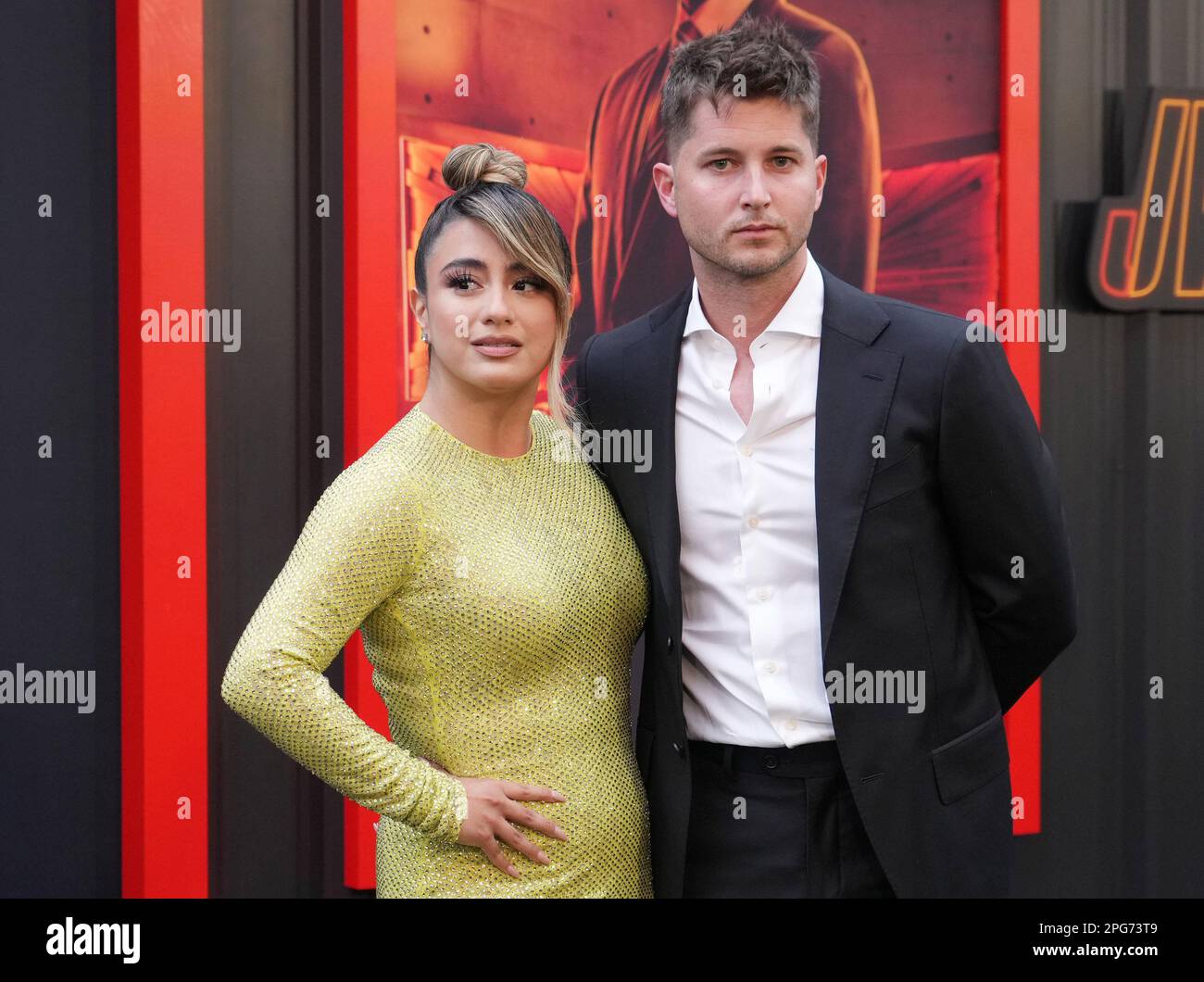 Los Angeles, USA. 20th Mar, 2023. (L-R) Ally Brooke Hernandez and Will ...