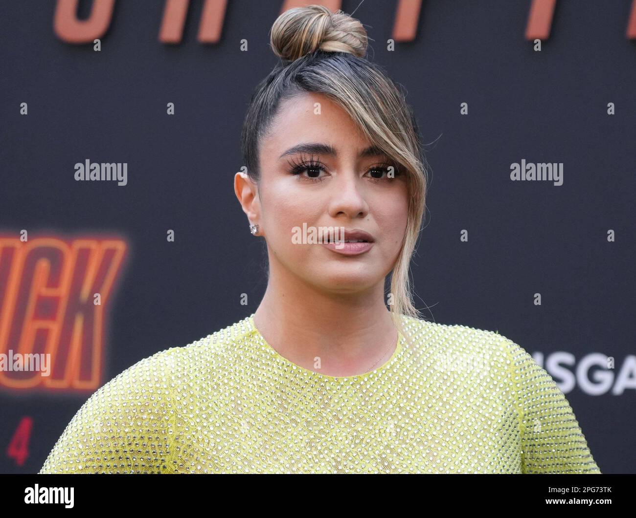 Los Angeles, USA. 20th Mar, 2023. Ally Brooke Hernandez arrives at the Lionsgate's JOHN WICK ...