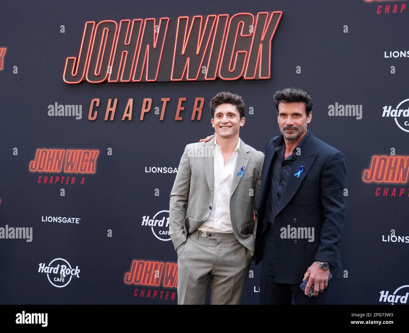 Los Angeles, USA. 20th Mar, 2023. (L-R) Remy Grillo and Frank Grillo at ...