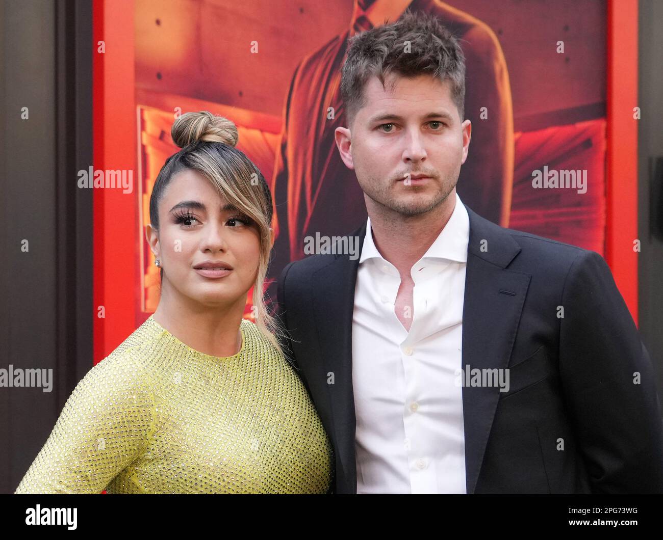 Los Angeles, USA. 20th Mar, 2023. (L-R) Ally Brooke Hernandez and Will ...