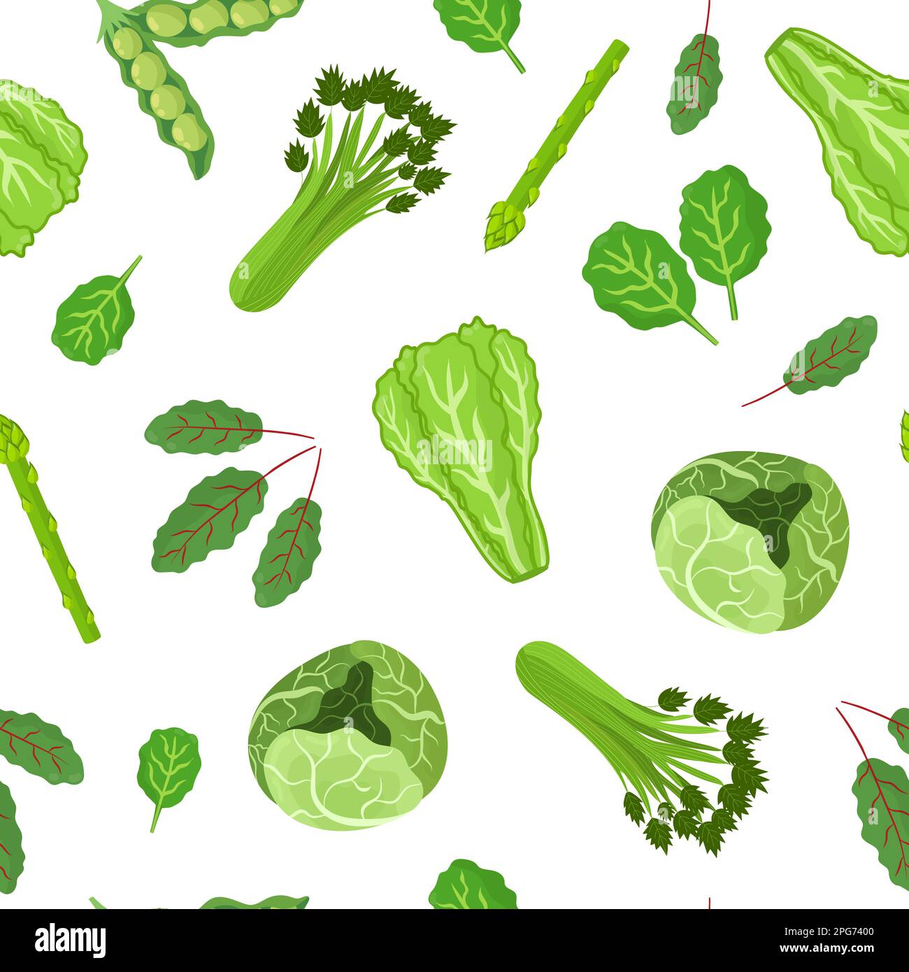Green Leafy Vegetables Clipart