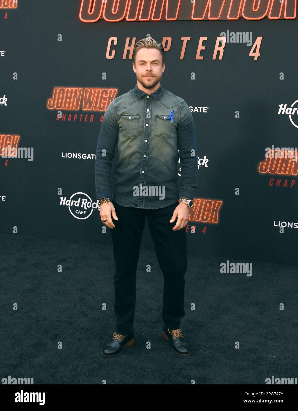 Hollywood, California, USA 20th March 2023 Dancer Derek Hough attends ...