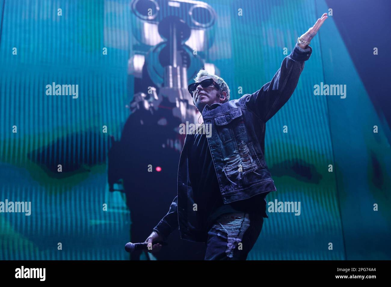 Assago, Italy, 20/03/2023, Maurizio Pisciottu known professionally as ...
