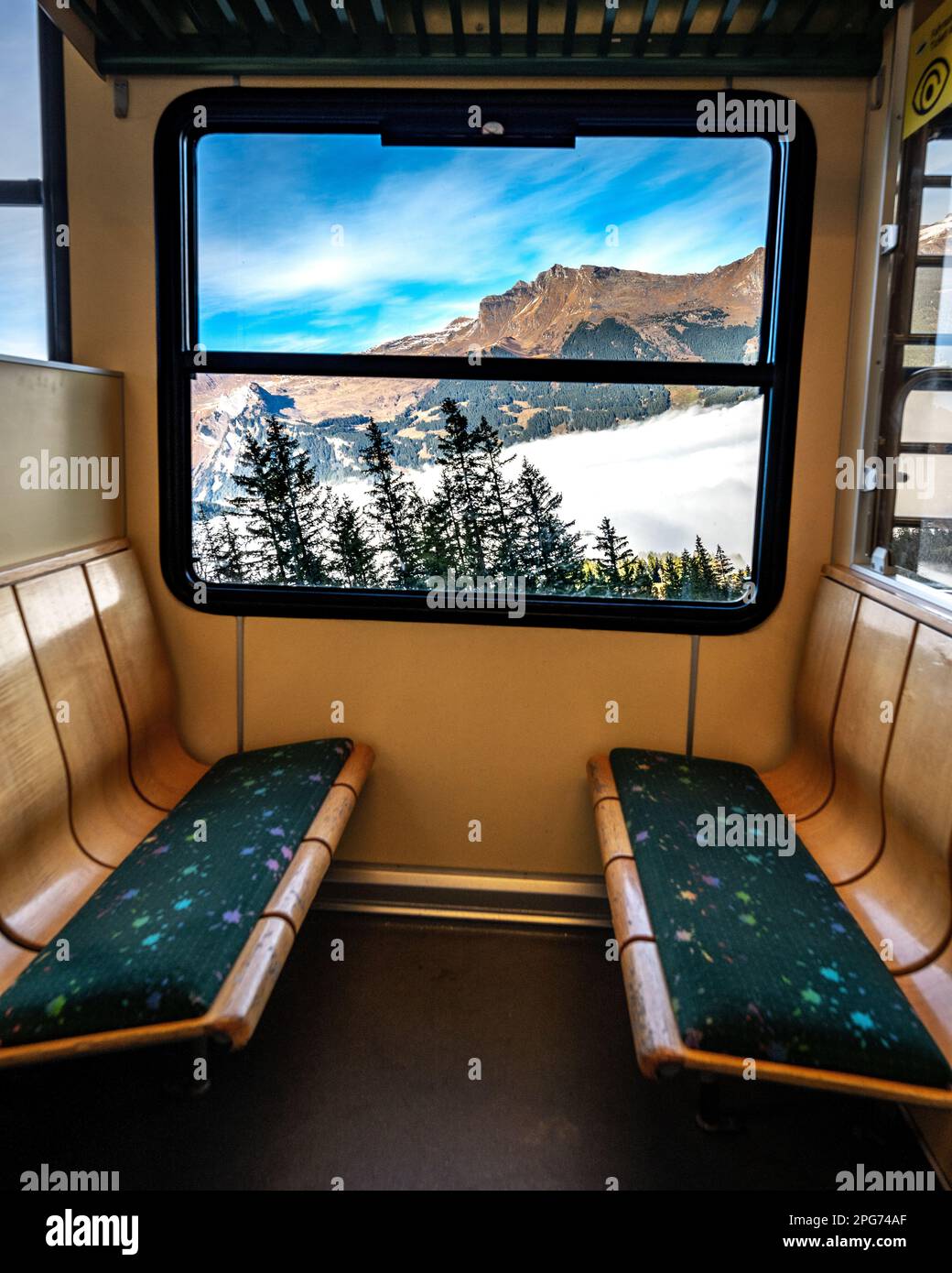 Train seating hi-res stock photography and images - Alamy