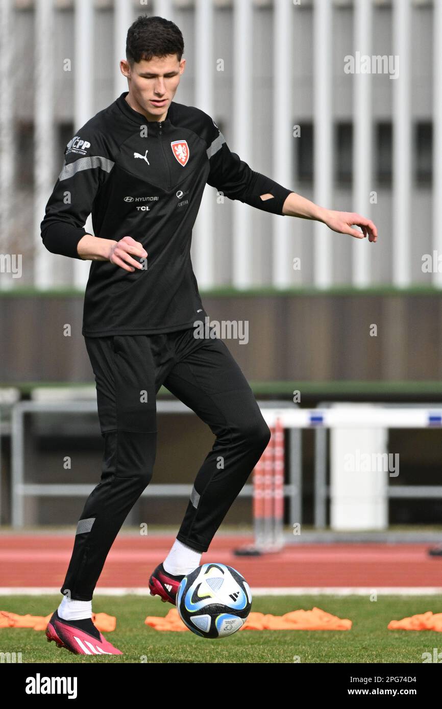 Prague, Czech Republic. 21st Mar, 2023. Czech national football team in ...