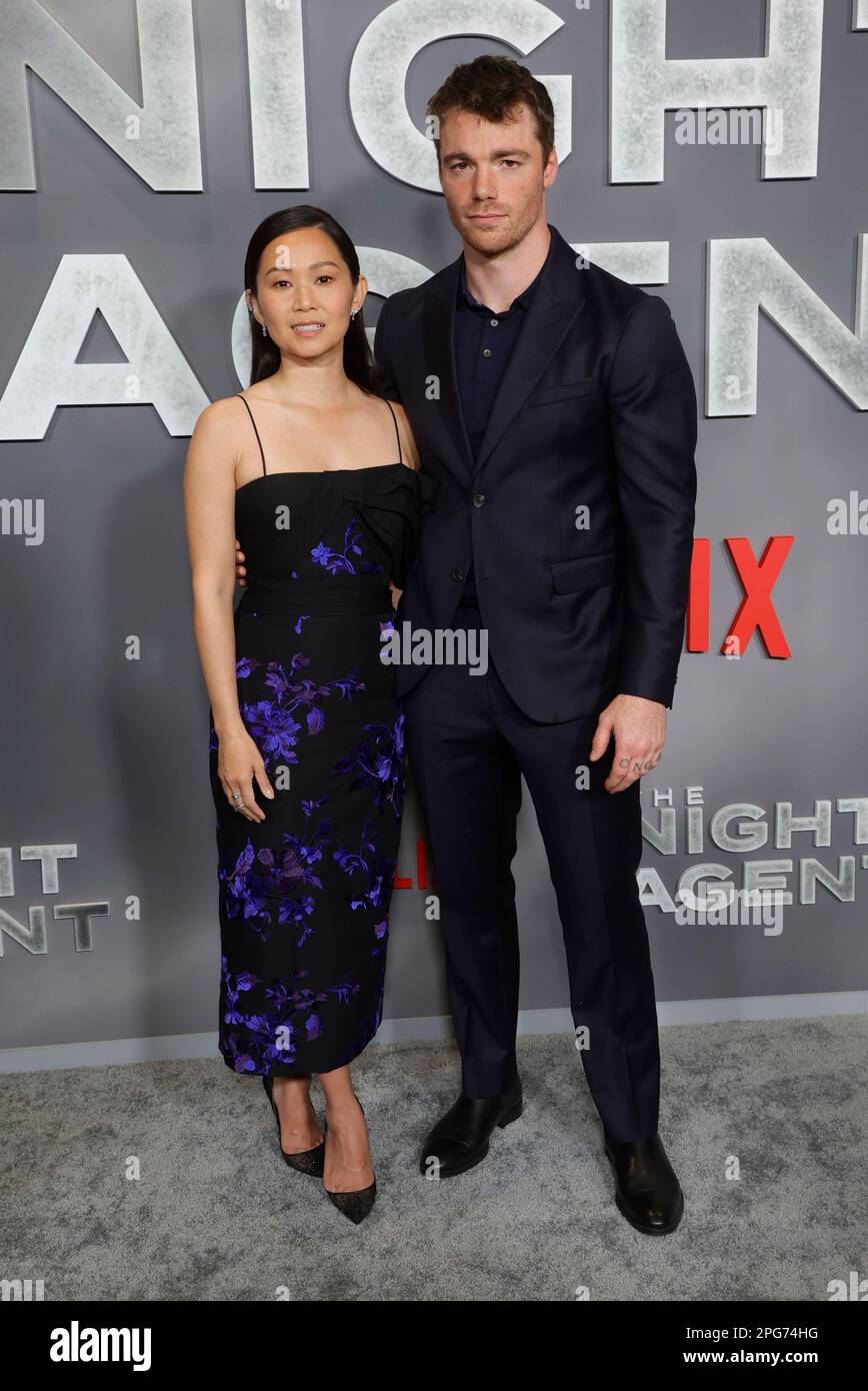 Los Angeles, California, USA. 20th Mar, 2023. Hong Chau, Gabriel Basso ...