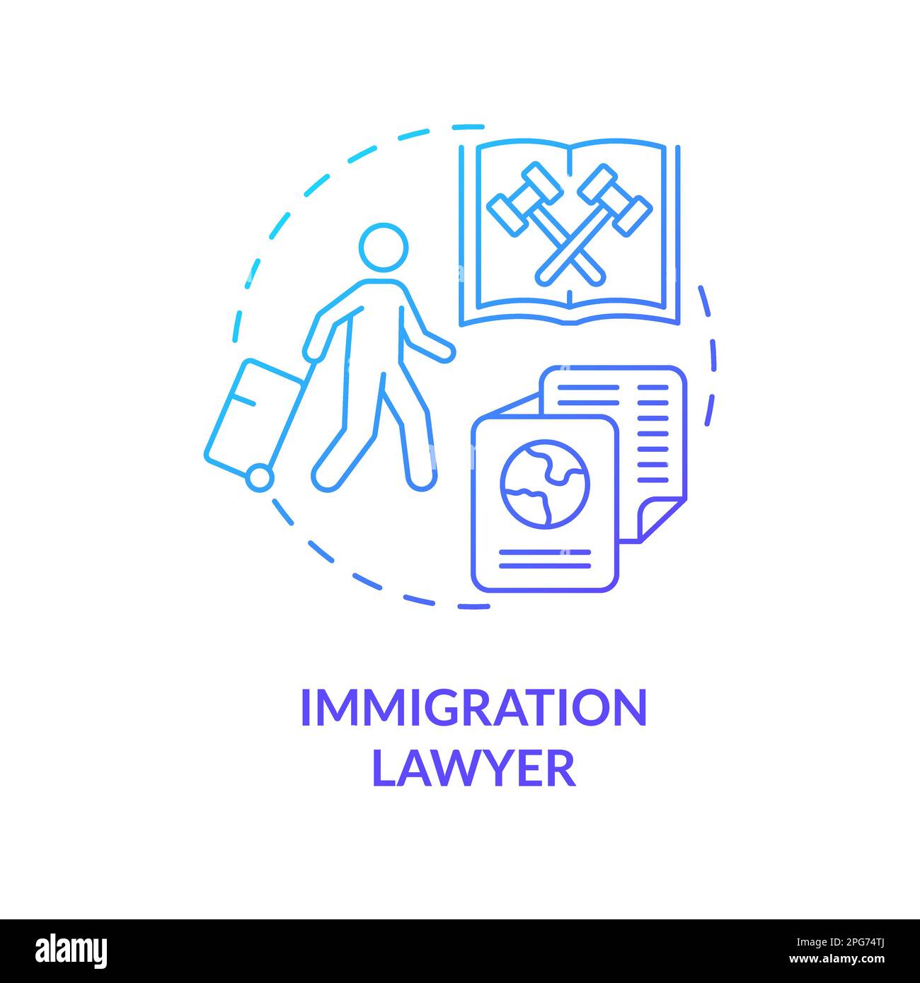 Immigration rights Cut Out Stock Images & Pictures - Alamy