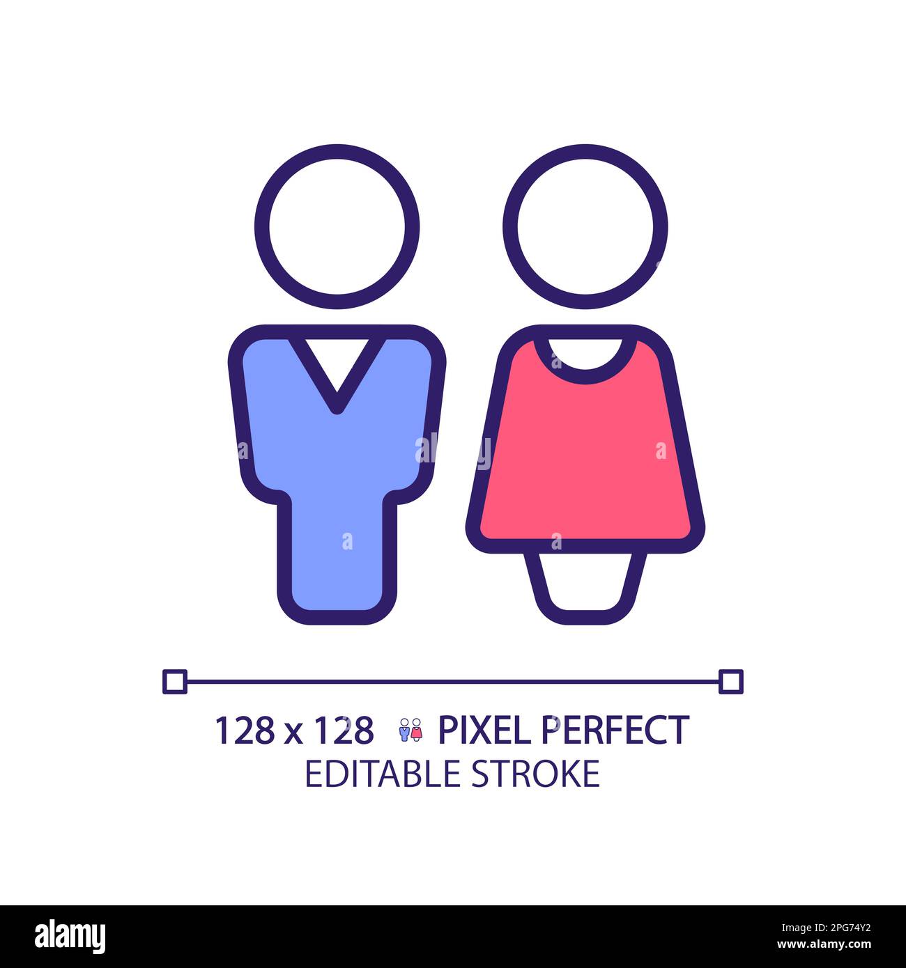 Restroom signal Cut Out Stock Images & Pictures - Alamy