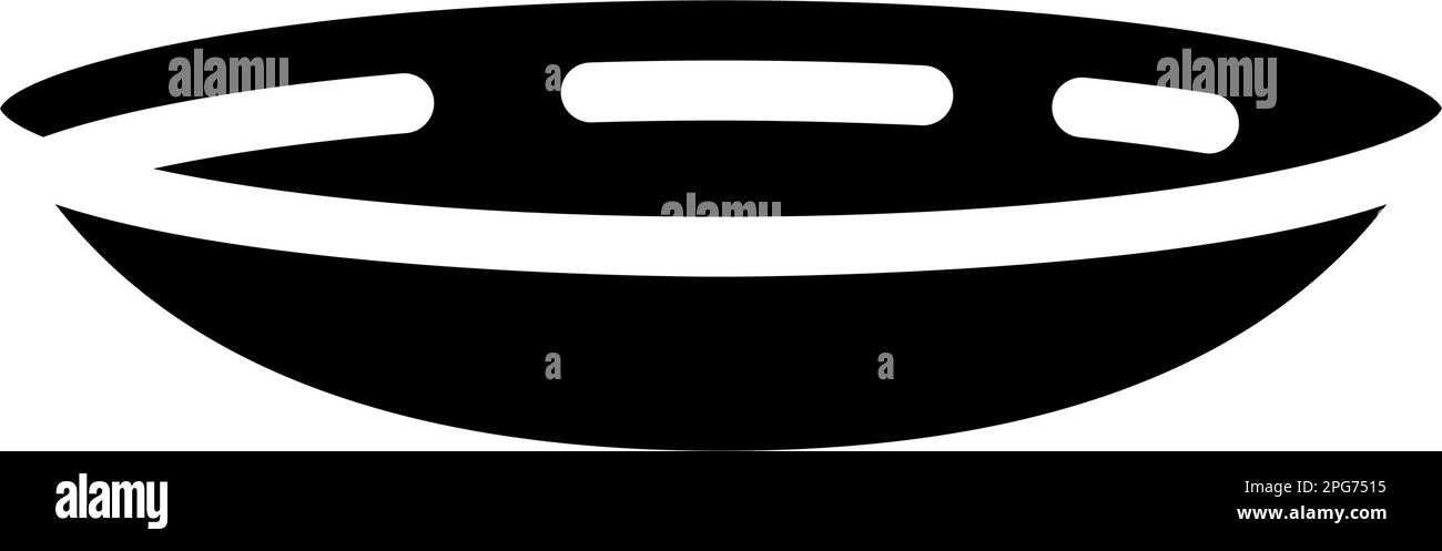 watch glass chemical glassware lab glyph icon vector illustration Stock ...