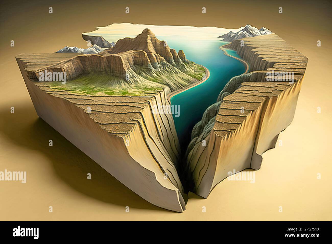 Seismic faults hi-res stock photography and images - Alamy