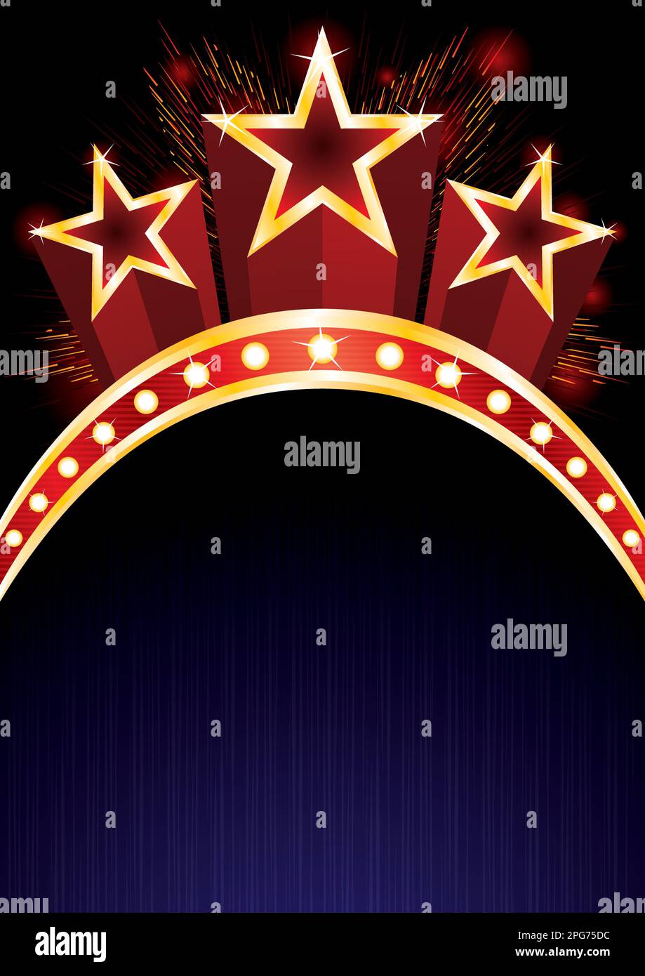 Circus disco show Stock Vector Images - Alamy