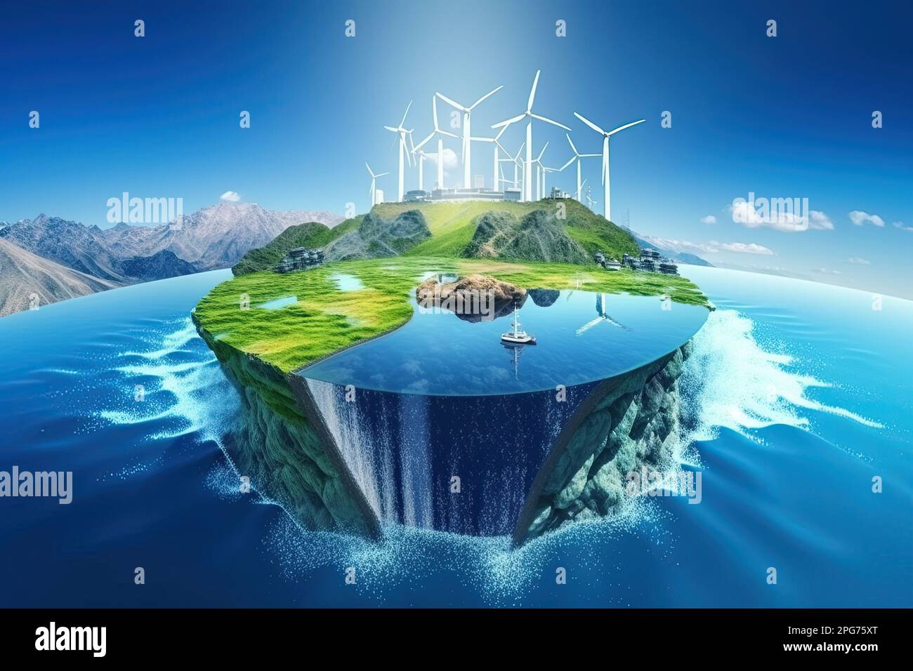 Eco-friendly technology, such as wind, solar, and hydro-power, is ...