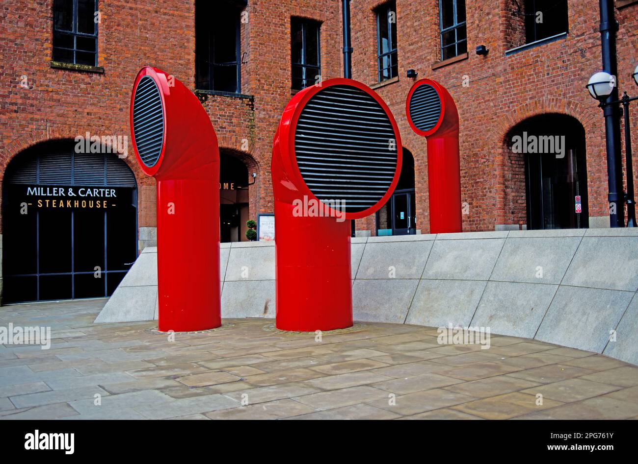 Miller and Carter Steakhouse, Albert Dock , Liverpool, England Stock ...