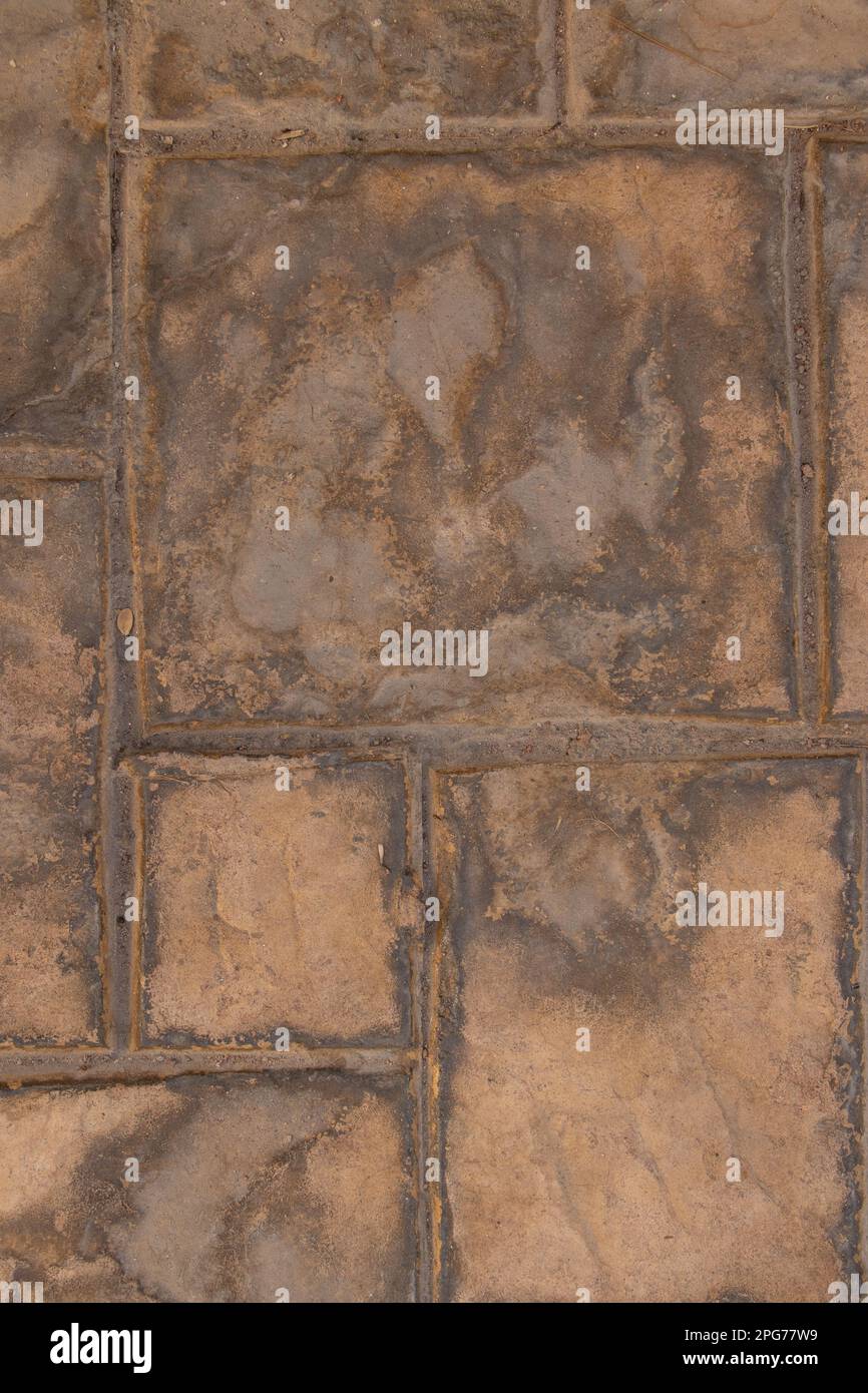 background of natural stone on the street in egypt close up Stock Photo ...