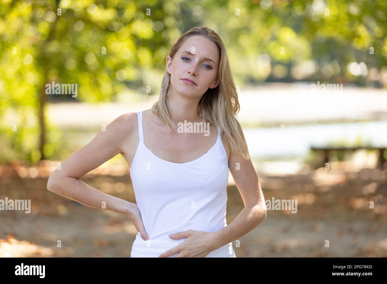Woman stitch running hi-res stock photography and images - Alamy