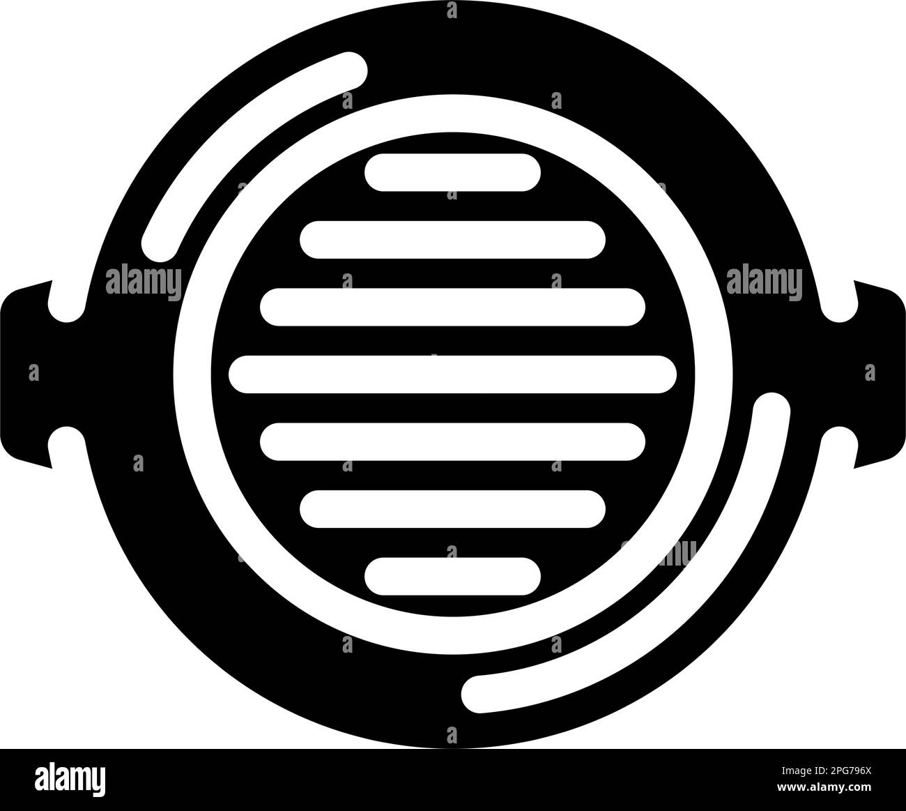 Cast iron bowl Stock Vector Images - Alamy